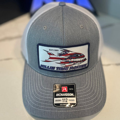 American Nitro Fish Patch Hat – Killin Time Racing