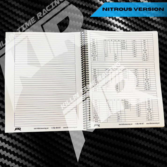 KTR Log Book – Killin Time Racing