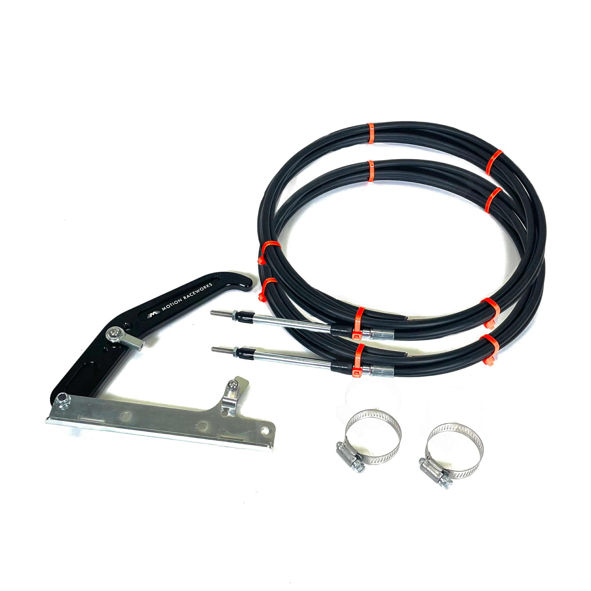 Motion Raceworks Dual Billet Parachute Handle Release Lever & Cable Mo ...